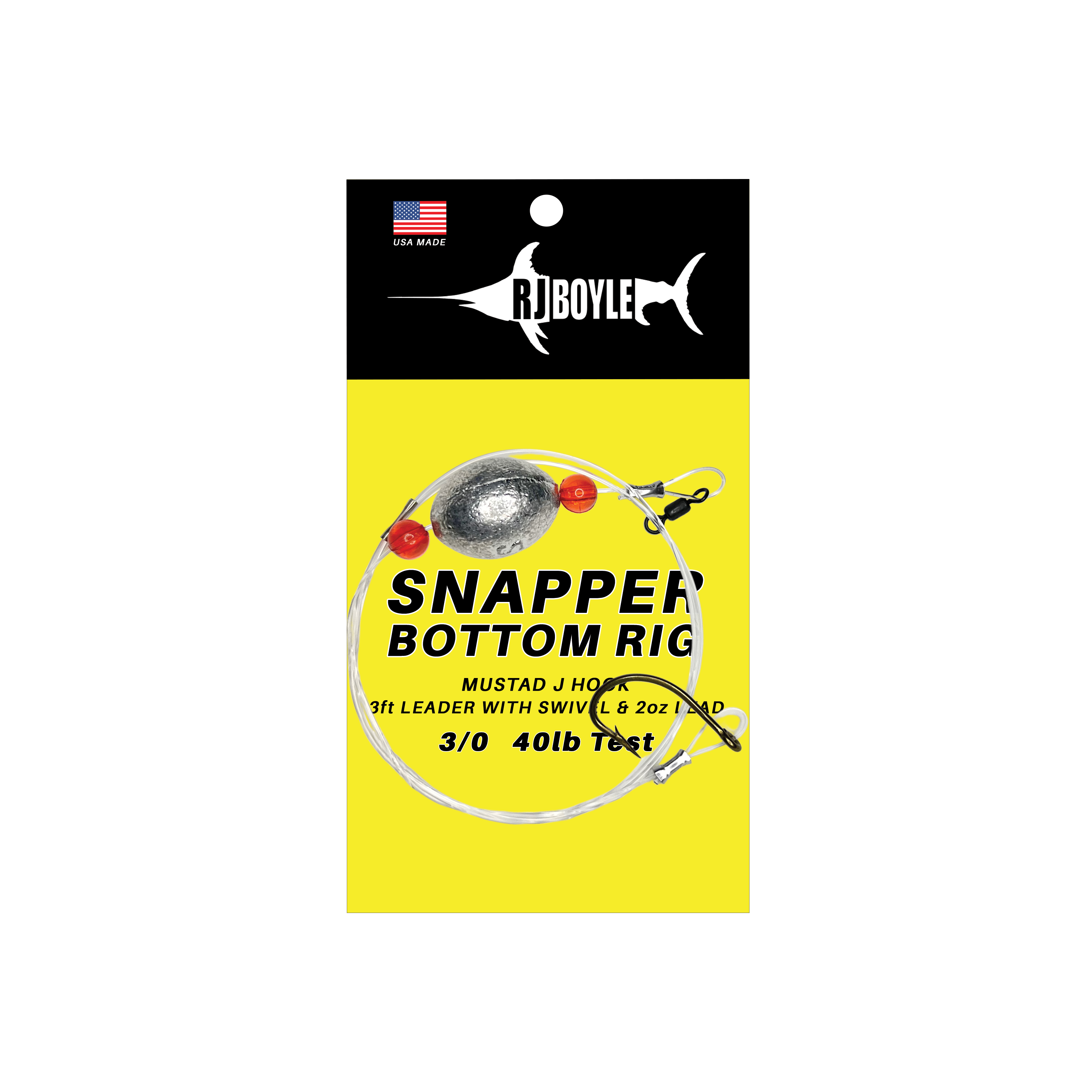 RJ Boyle Snapper Bottom Rig | RJ Boyle