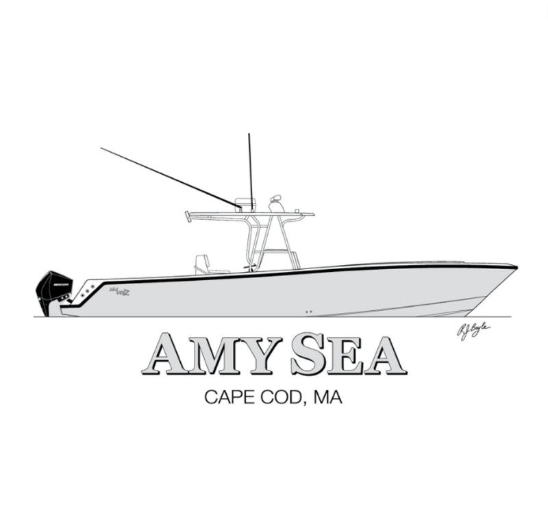 Line Art - Center Console 2D | RJ Boyle